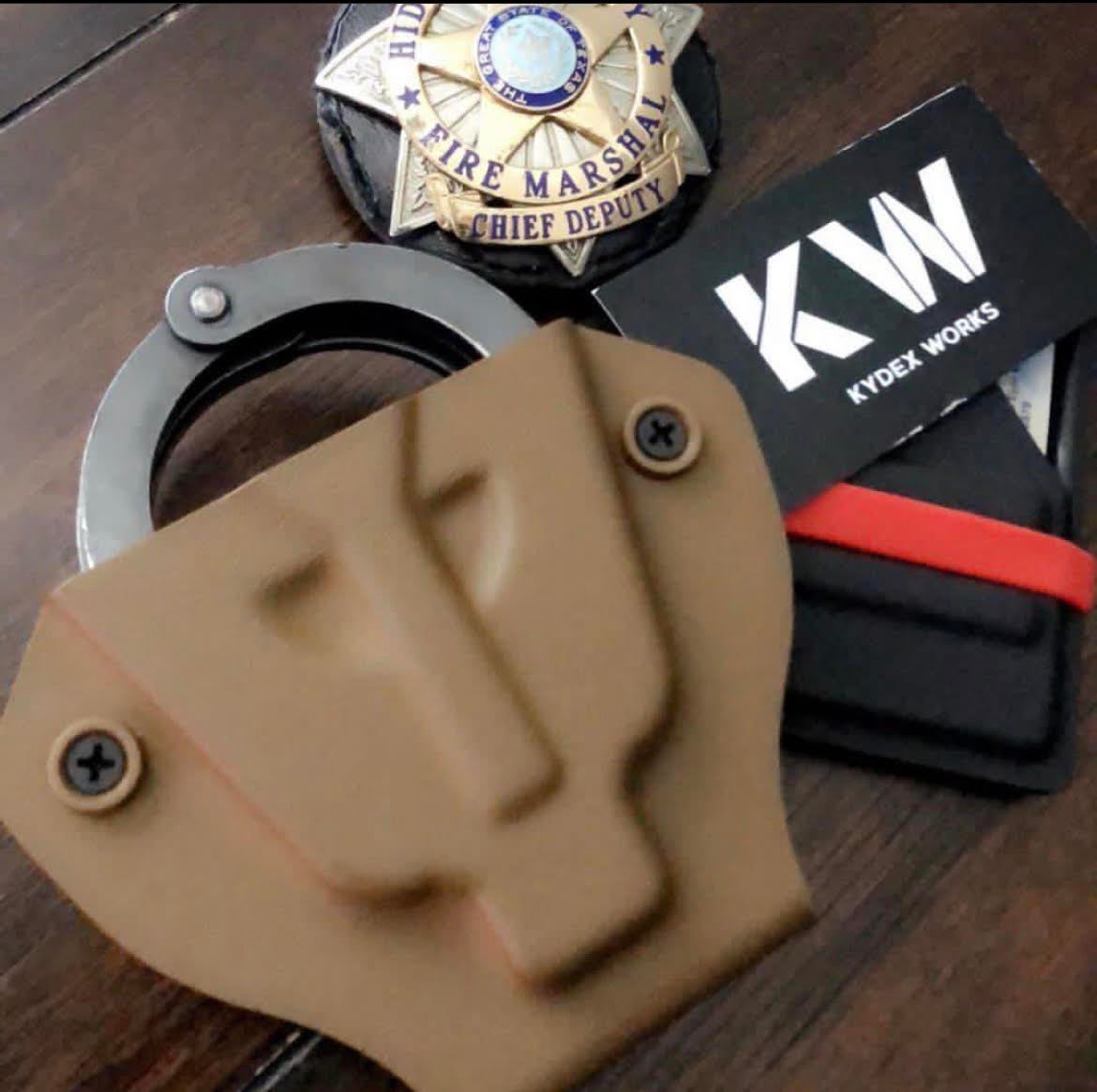 Solid Color Handcuff Carrier | Kydex Works