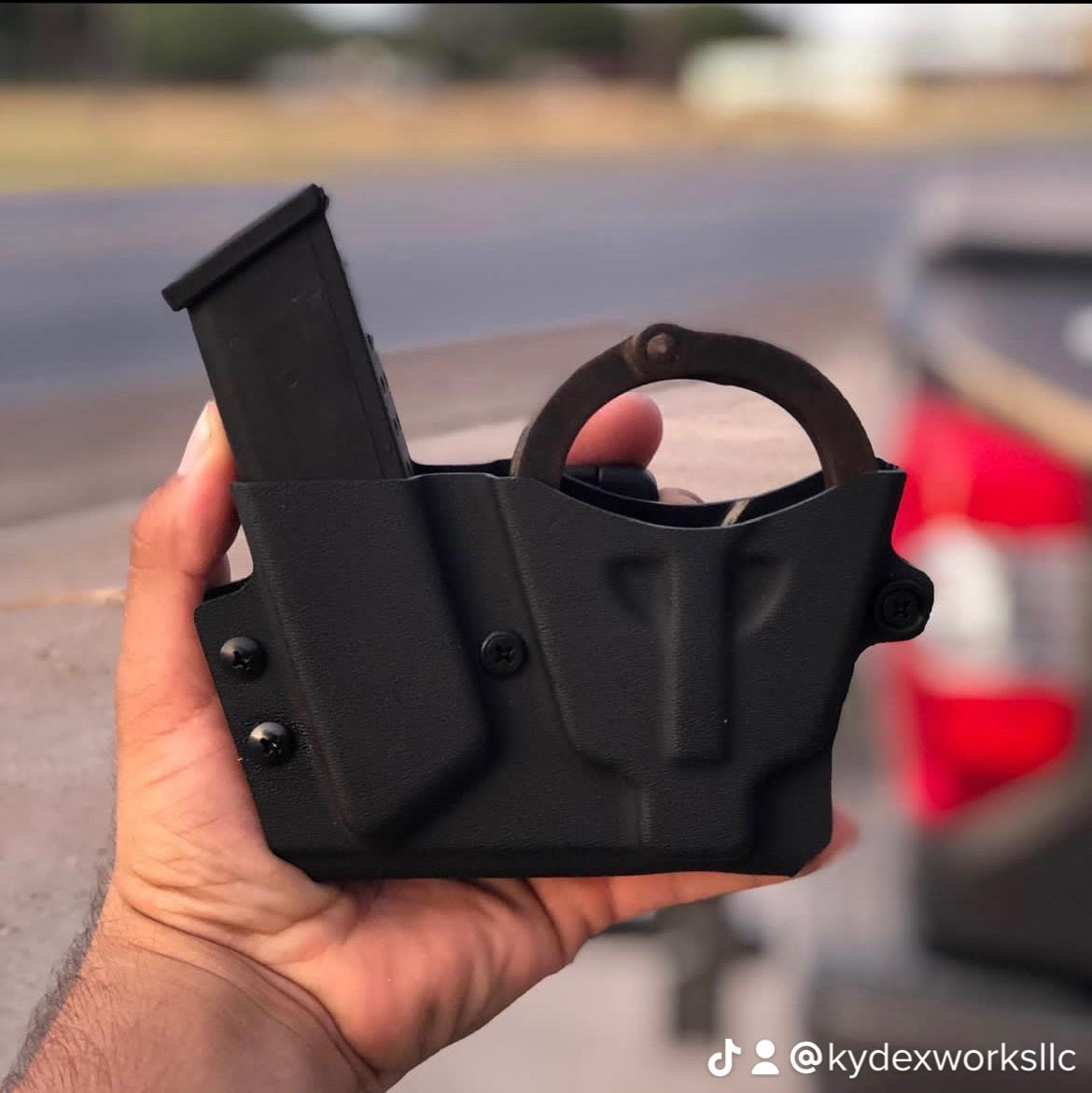 Solid Color Mag and Cuff Carrier | Kydex Works